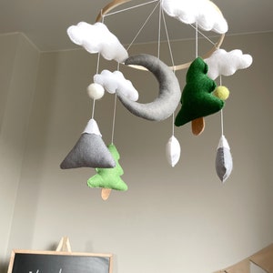 Make Your Own Baby Mobile Kit-sewing Pattern-craft Kit-felt Kit-diy ...