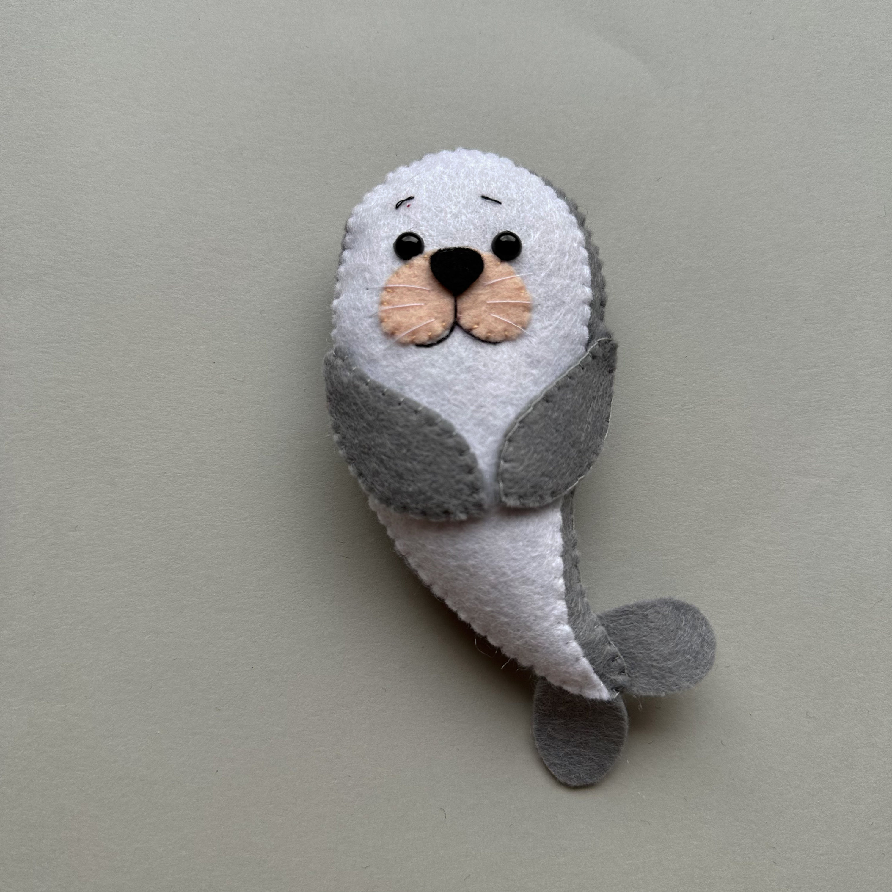 Polar Animals Set of 6 Pdf Plush Pattern Felt Sewing Bear Plushie ...