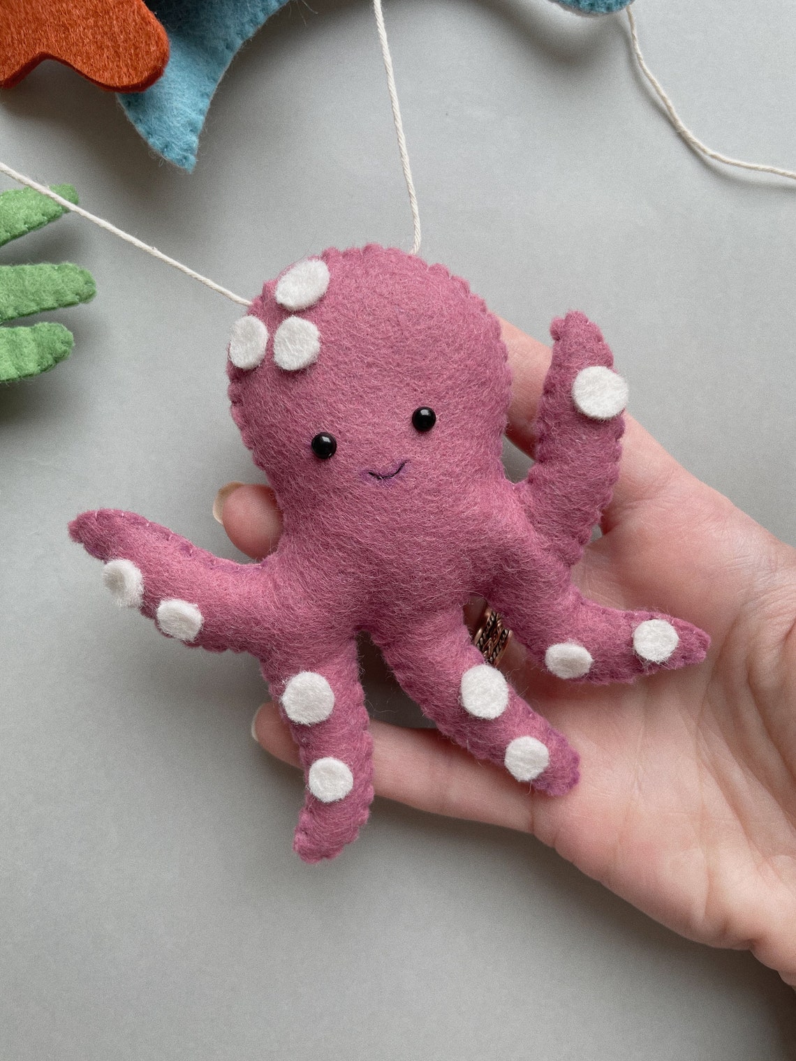 Set of 4 Pattern Sea Animals Under the Sea Pdf Pattern | Etsy