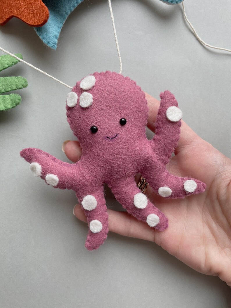 Set of 4 Pattern Sea Animals Under the Sea Pdf Pattern | Etsy