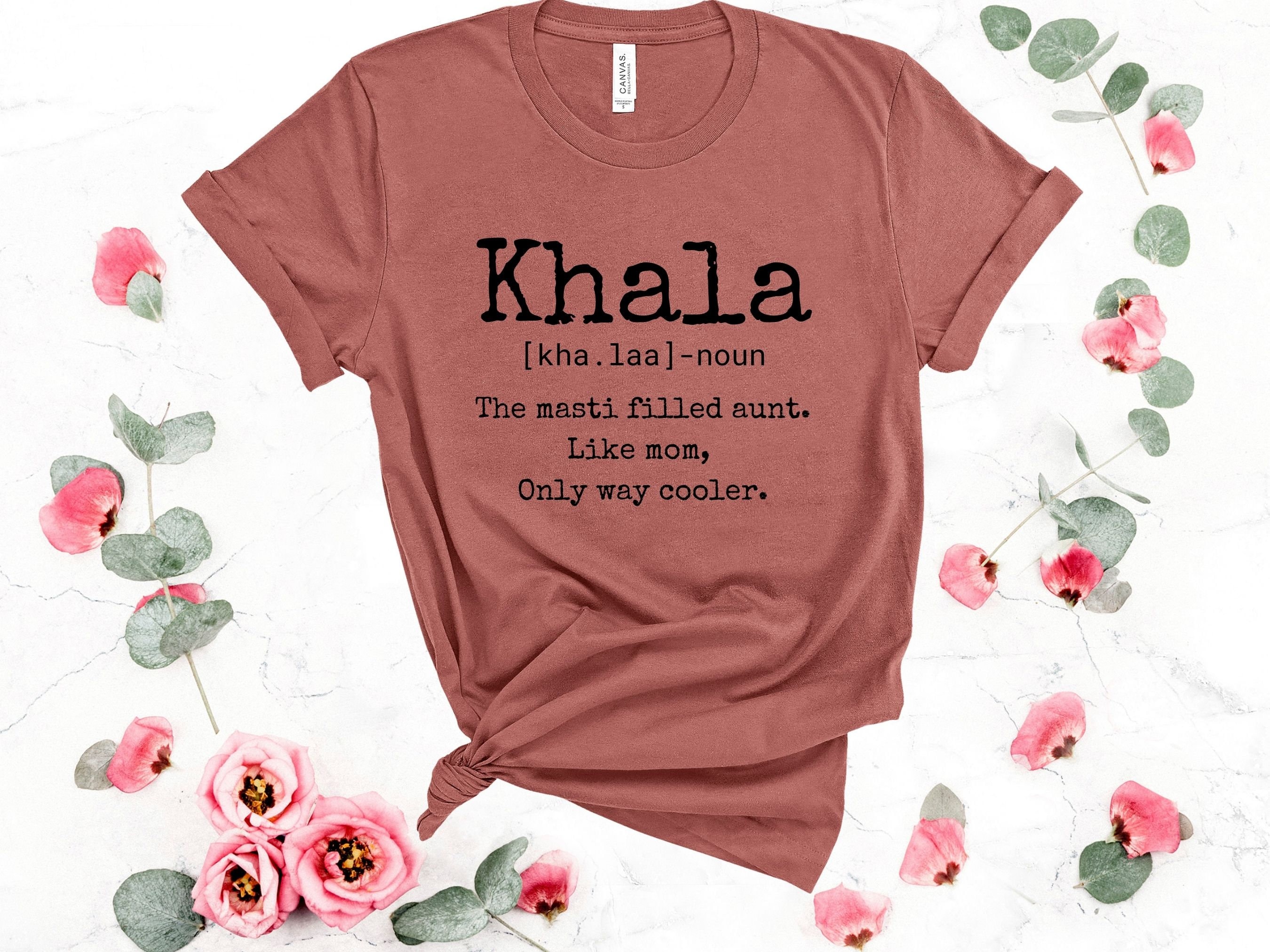 Khala Definition Shirt, Khalaa Shirts, Khala T Shirt, Mother's Day ...