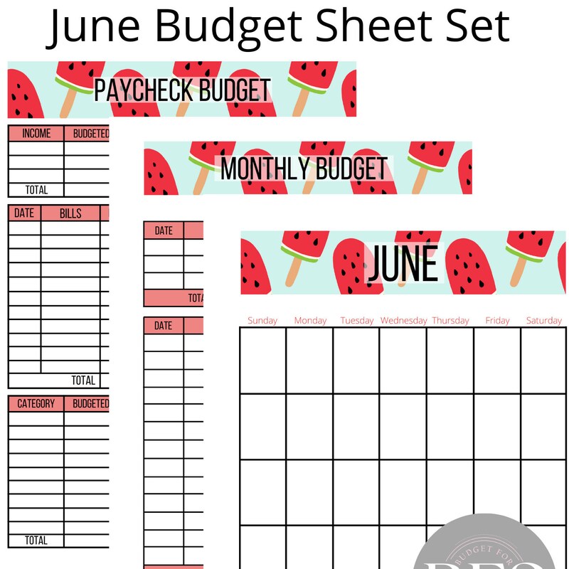 budgetforsuccess - Etsy