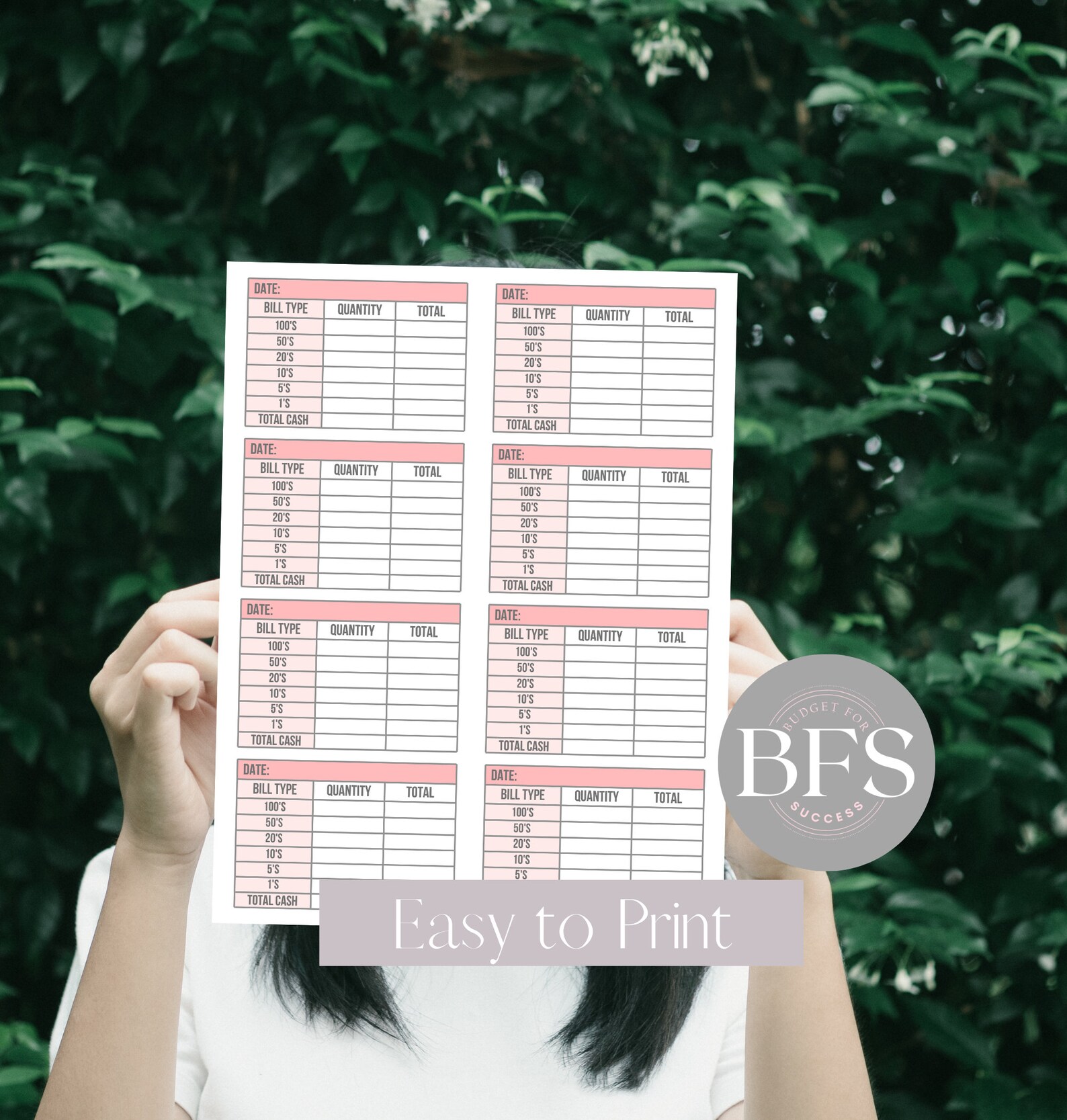 Printable Bank Teller Slips Teller Slips Bank Slips Cash - Etsy
