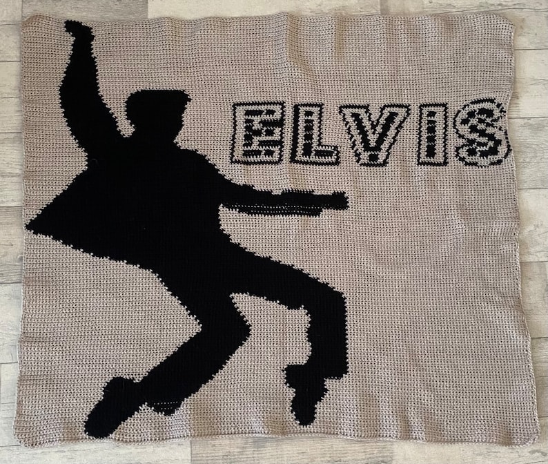 Elvis Presley 3 Crochet Pattern - Etsy