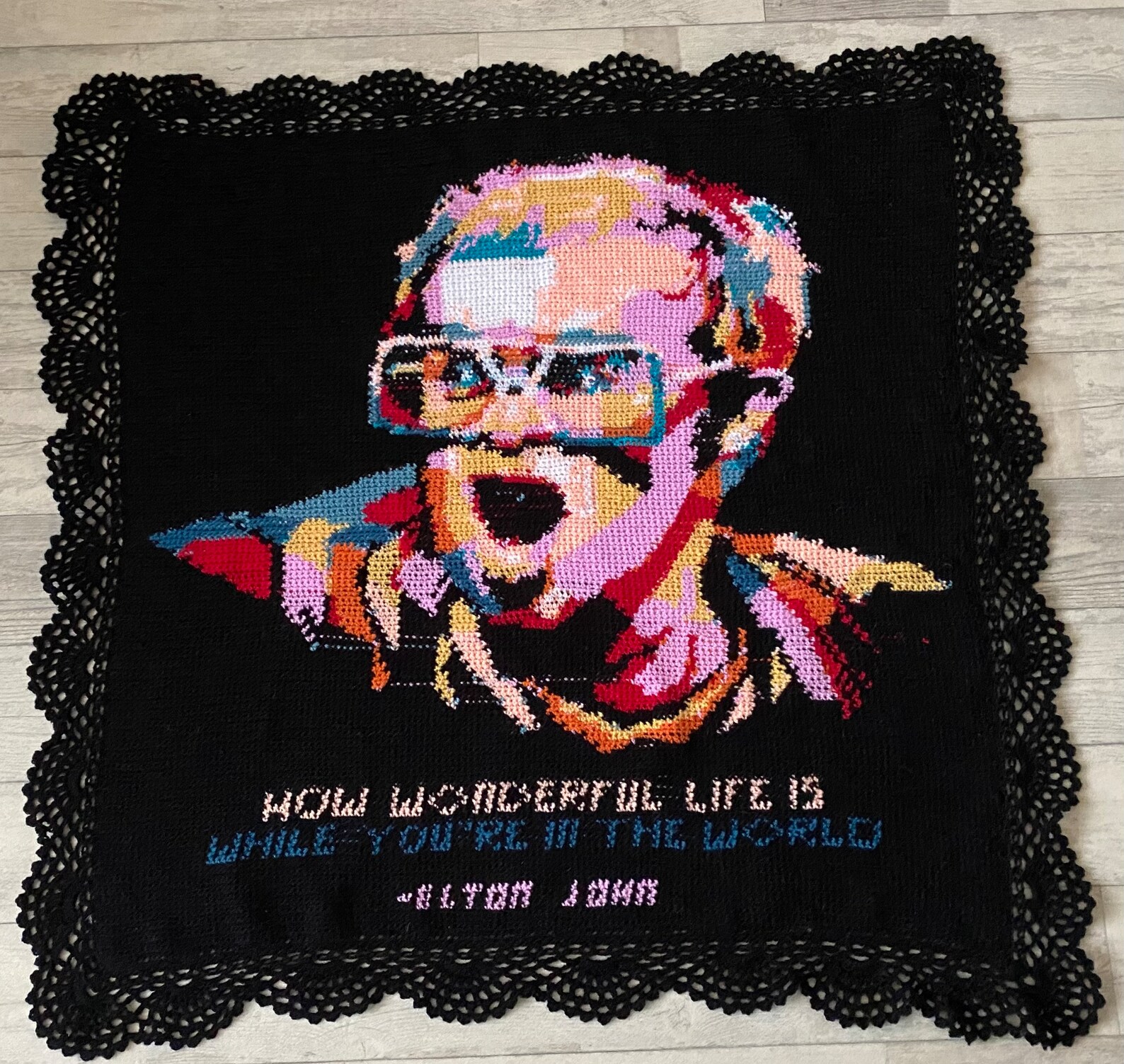 Elton John 2 Crochet Pattern - Etsy