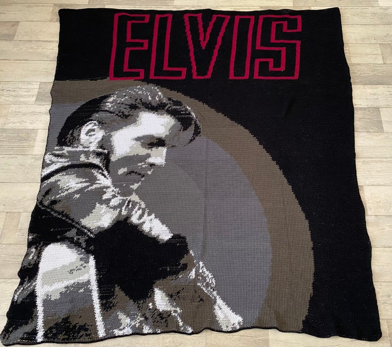 Elvis Presley 2 Crochet Pattern - Etsy