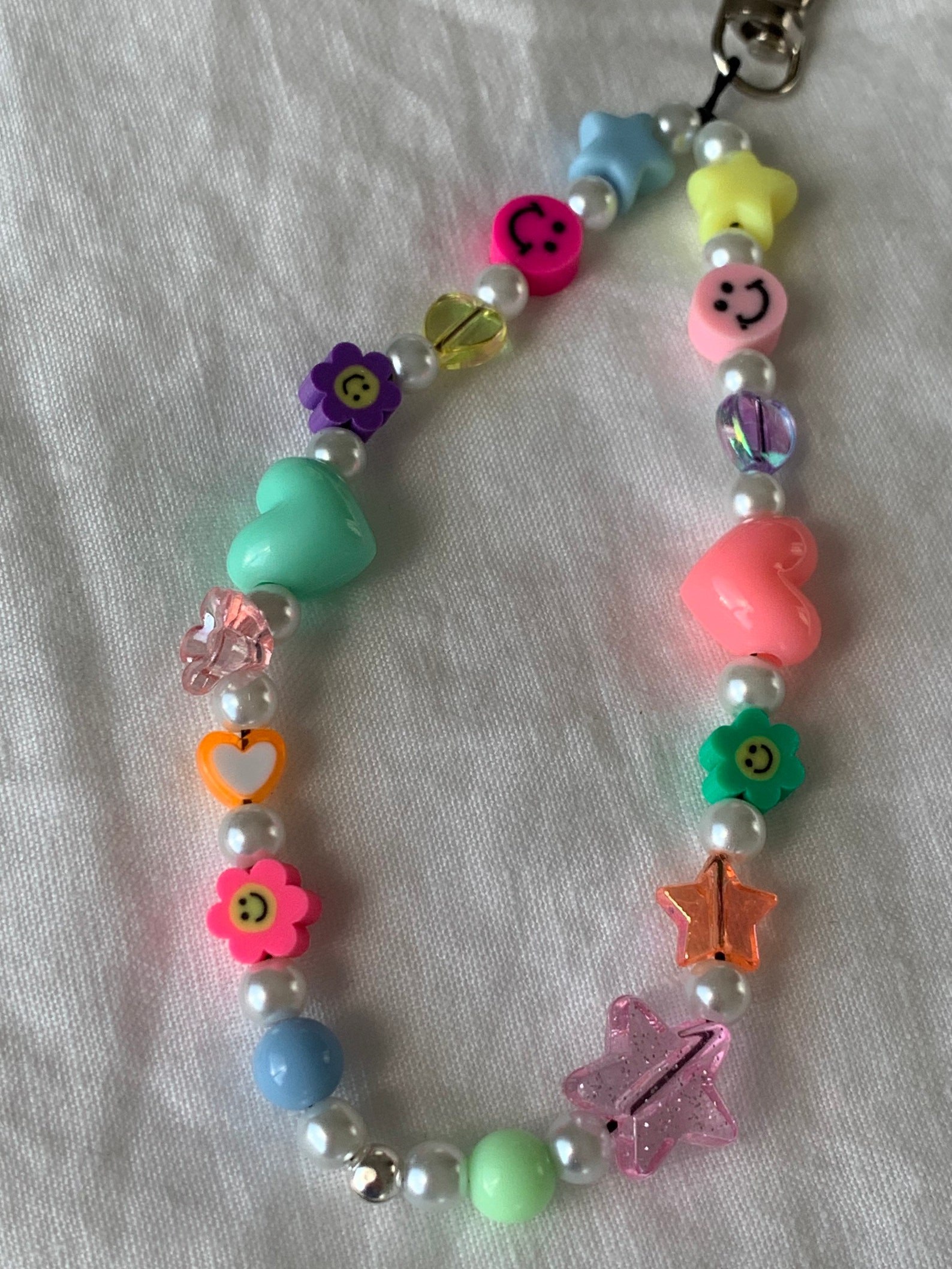 Lizzie Keychain Custom Keychain Y2K Accessories Beaded - Etsy