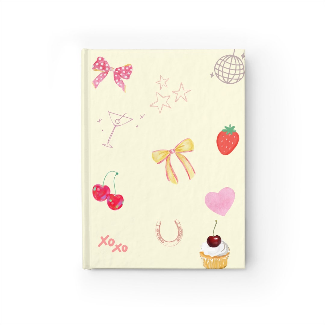 Cute Aesthetic Coquette Journal - Etsy