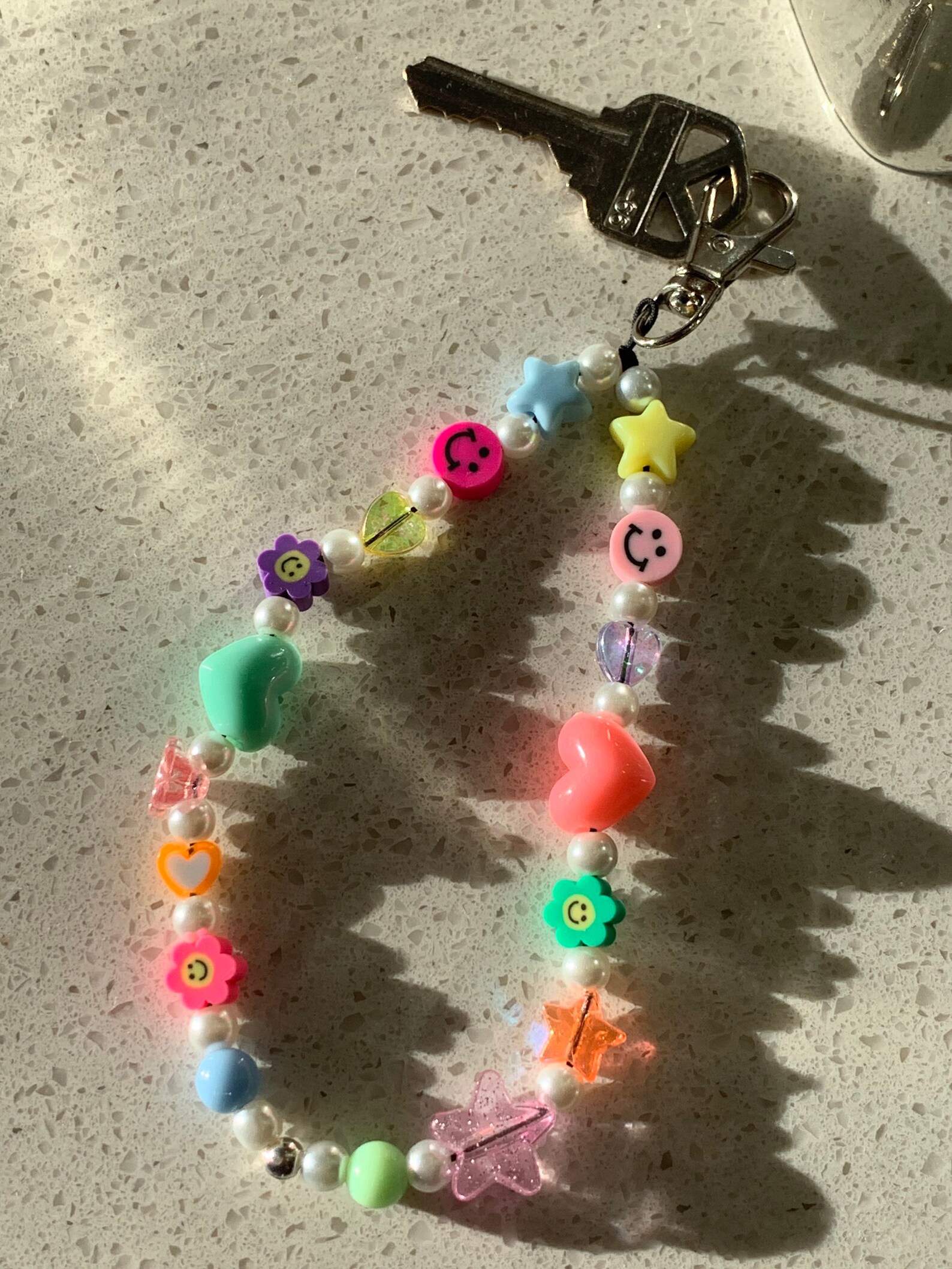 Lizzie Keychain Custom Keychain Y2K Accessories Beaded - Etsy