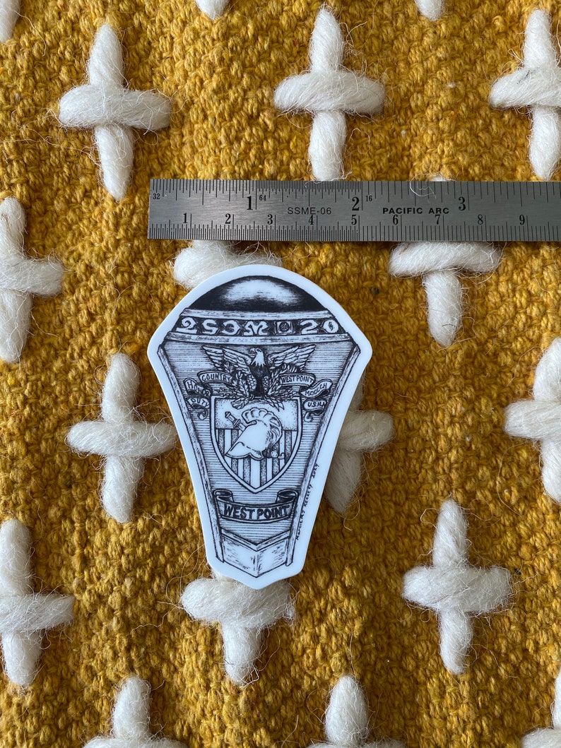 USMA Crest Ring Print Sticker - Etsy