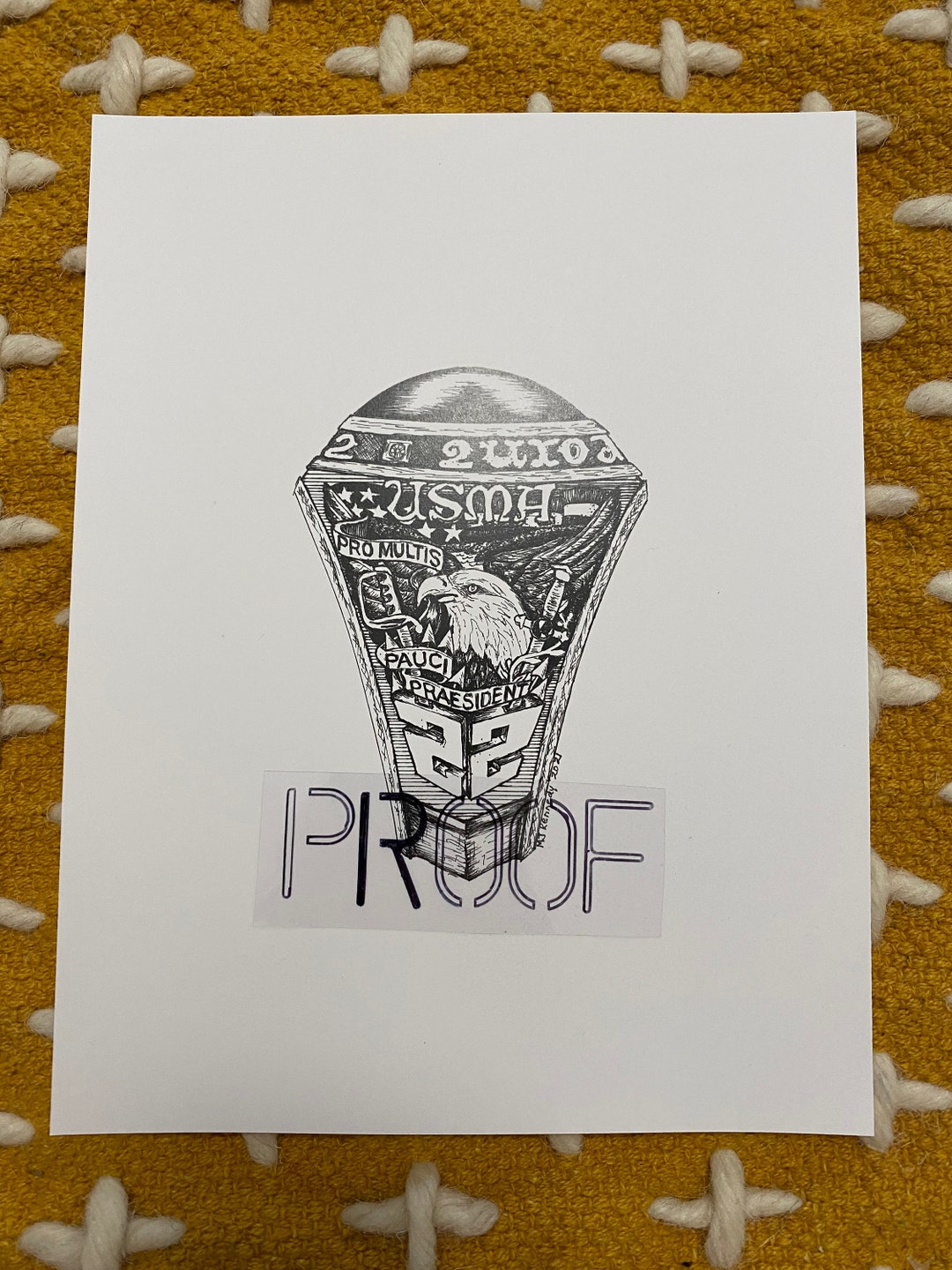 USMA Class of 2022 Ring Print, Artist Signed and Numbered - Etsy