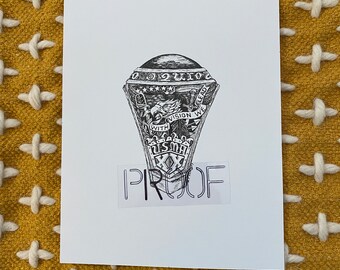 USMA Class of 2022 Ring Print, Artist Signed and Numbered - Etsy