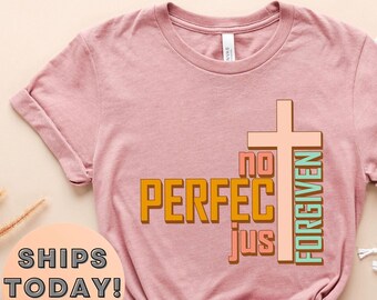 Not Perfect Just Forgiven - Etsy