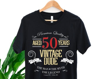 50th Birthday Shirt 50th Birthday Gift Turning 50 50th - Etsy