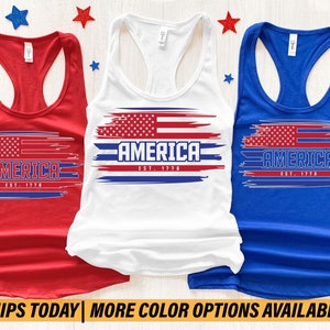Patriotic Tank - Etsy