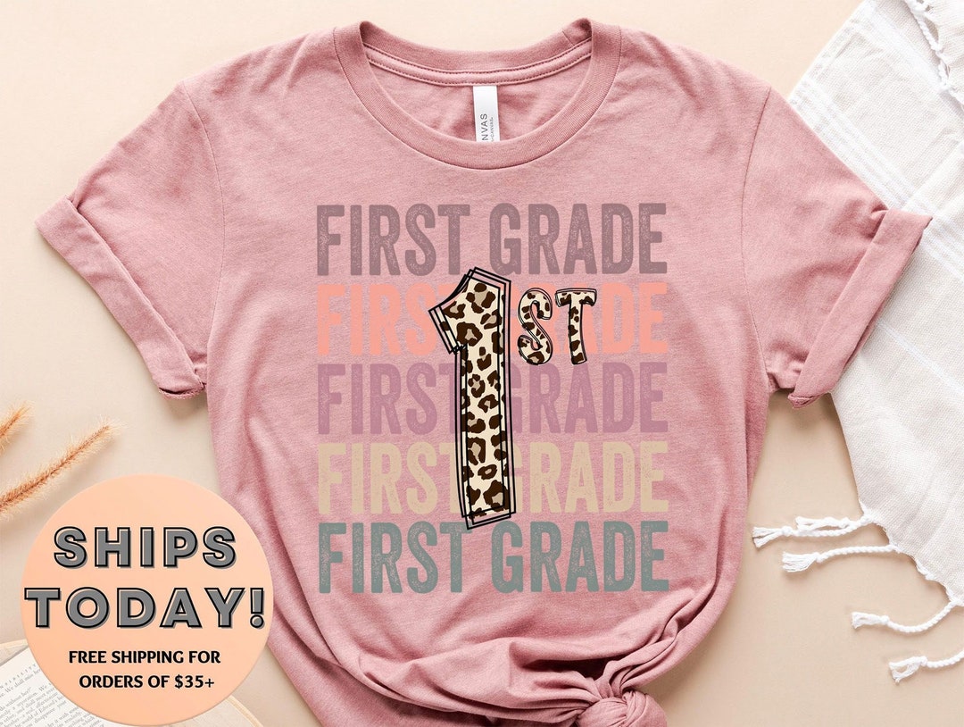 First Grade Teacher Shirt, 1st Grade Teacher Shirt, Teacher Shirts ...