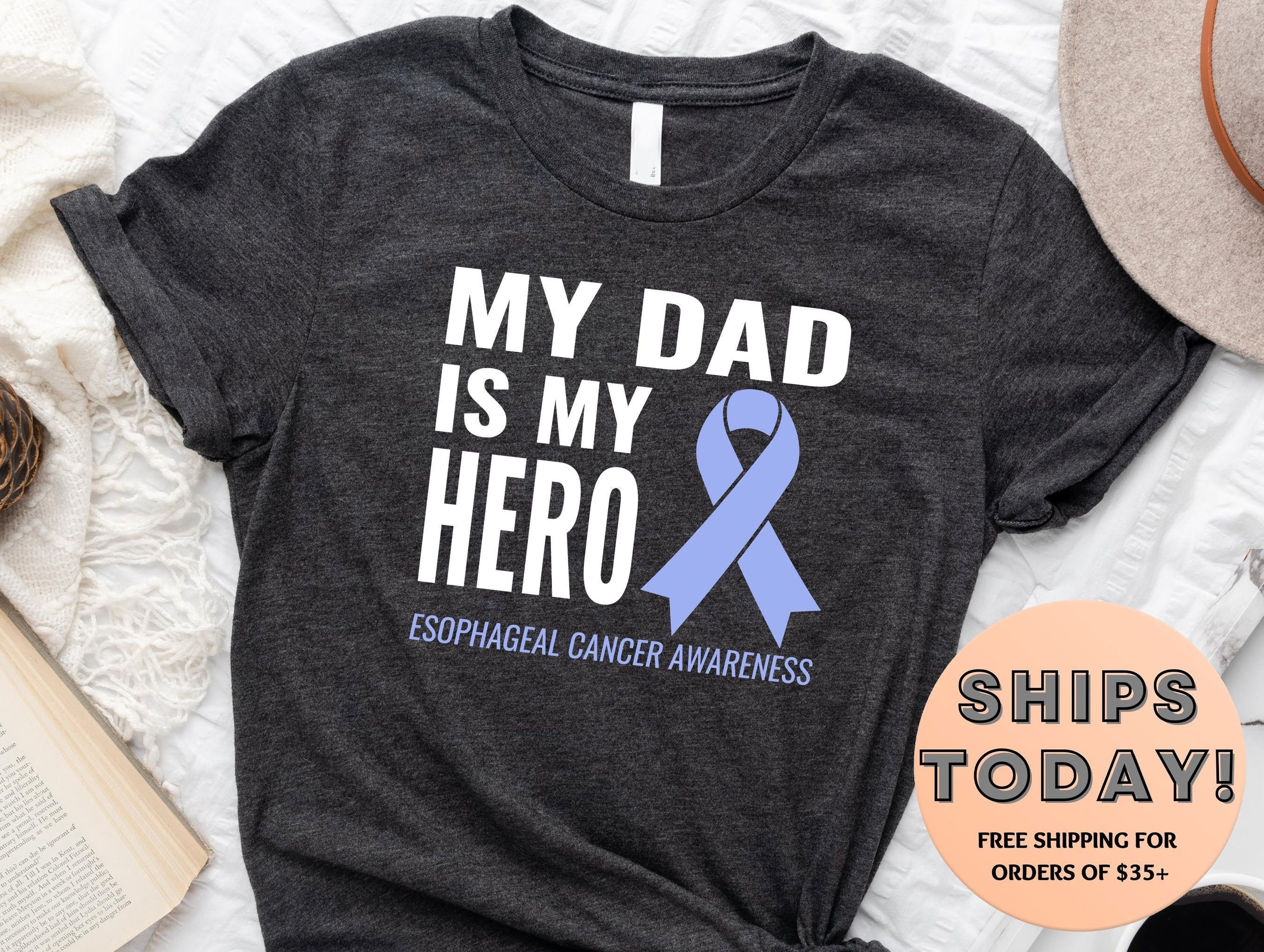 Esophageal Cancer Ribbon Dad