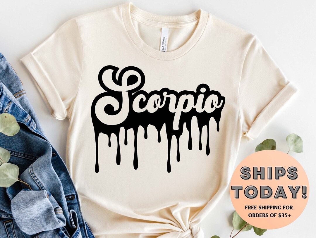 Retro Scorpio Shirt, Scorpio Zodiac Sign Shirt, Cute Scorpio Gift Shirt ...