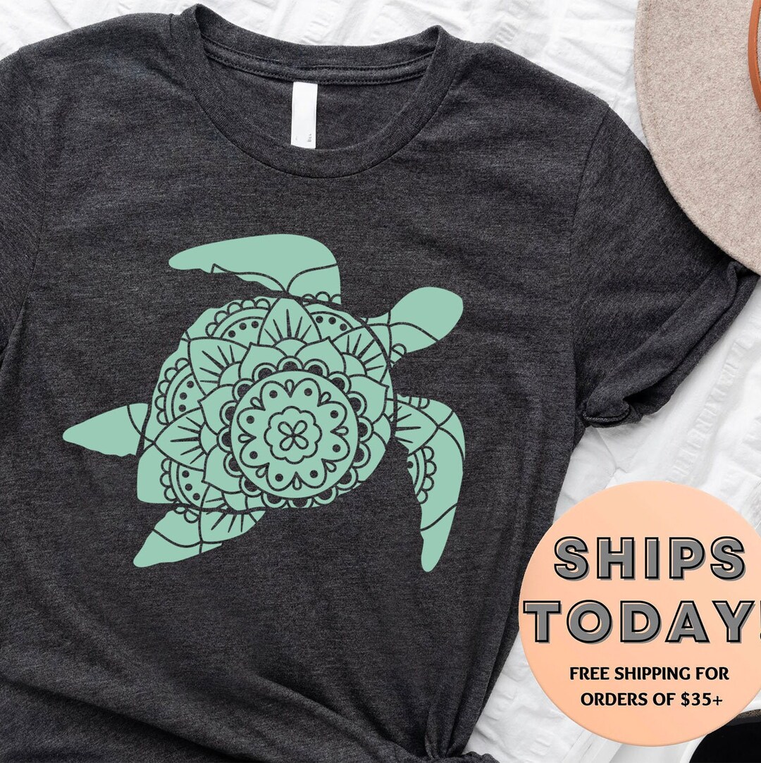 Turtle Shirt, Love Turtle Shirt, Nature Lover Sea Turtle Shirt, Beach ...