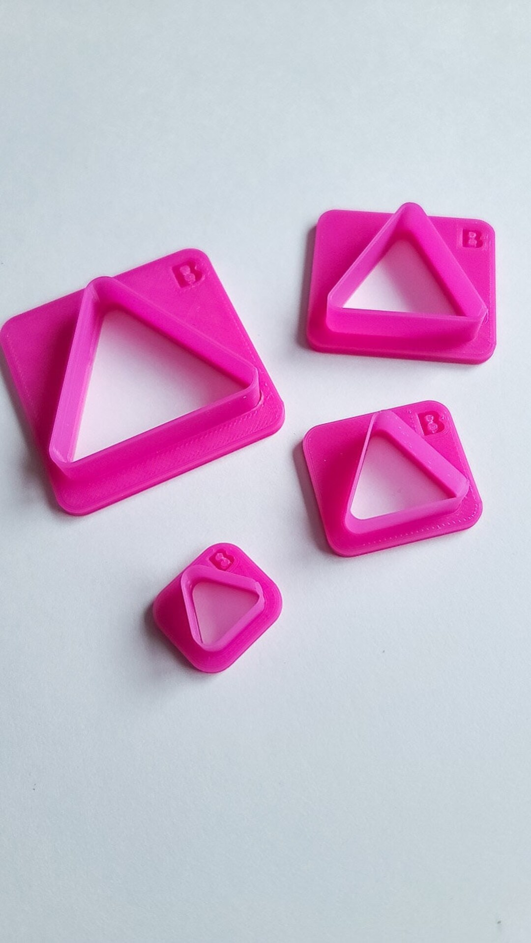 Rounded Triangle Polymer Clay Cutters - Etsy