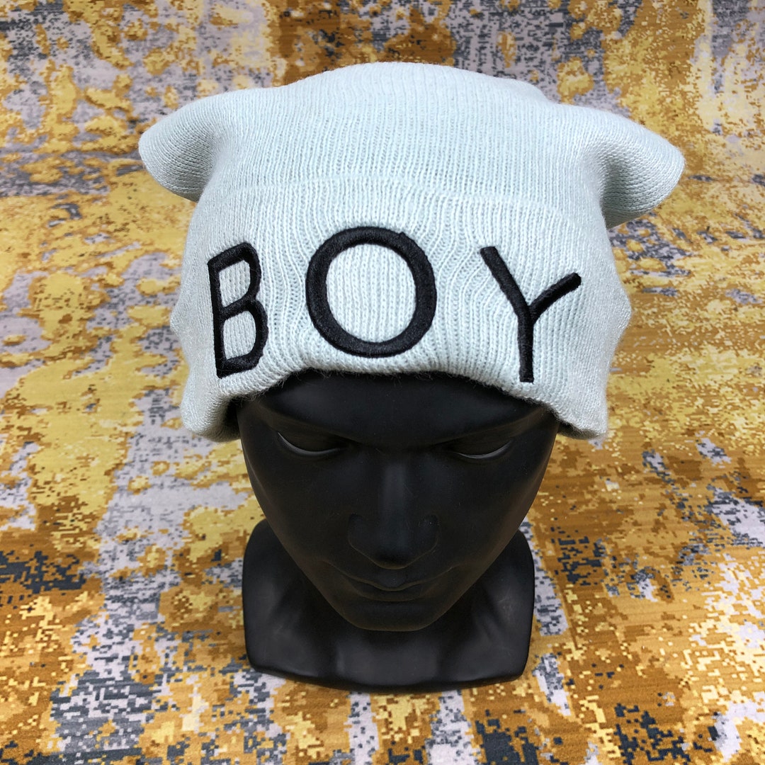 Vintage Boy Minimalist Retro Style Vintage Beanie Hat Warm & Stylish ...