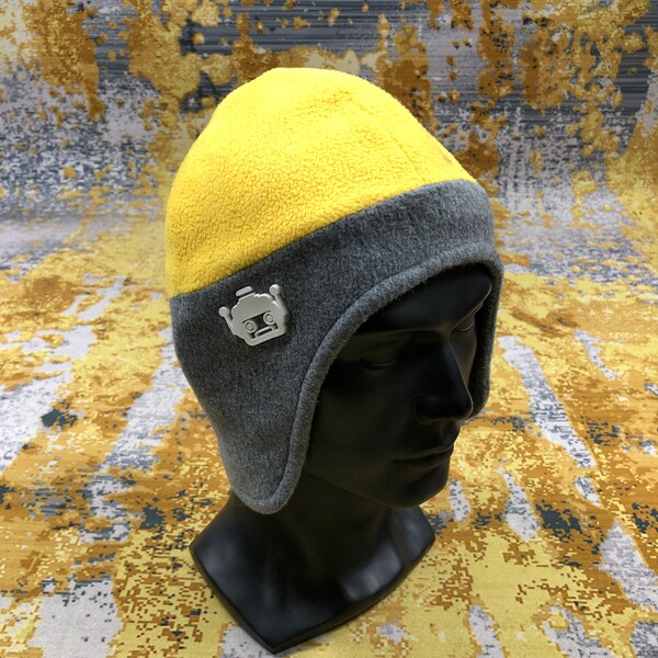 Robot Beanie - Etsy