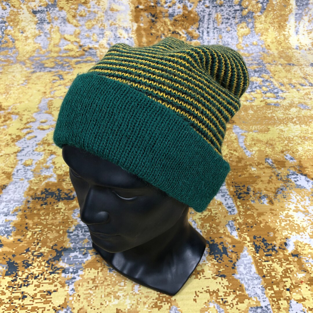 Vintage Unknown Stripe Retro Style Vintage Beanie Hat Warm & Stylish ...