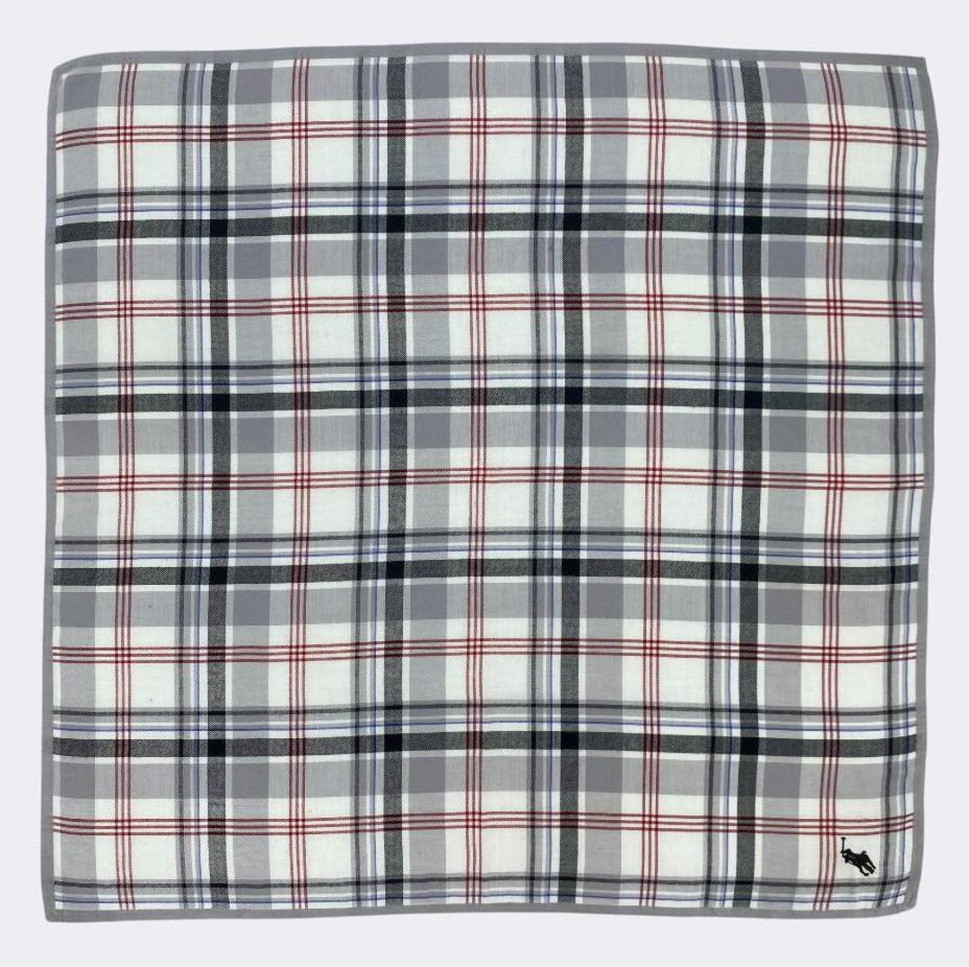 Vintage Polo Ralph Lauren Tartan Handkerchief Neckerchief Headband ...