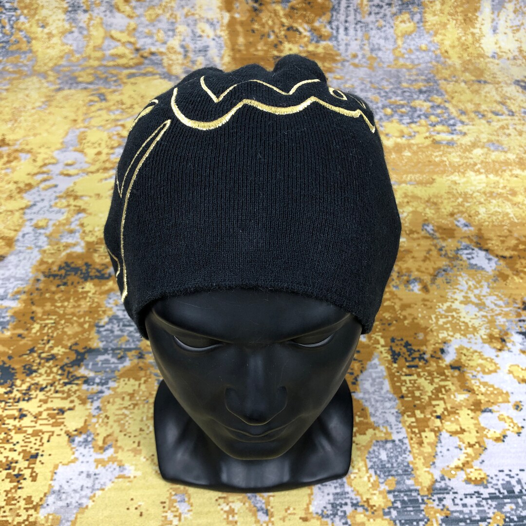 Vintage Champion Cuffless Beanie Hat Knitted Crochet Hats Beanie Knit ...