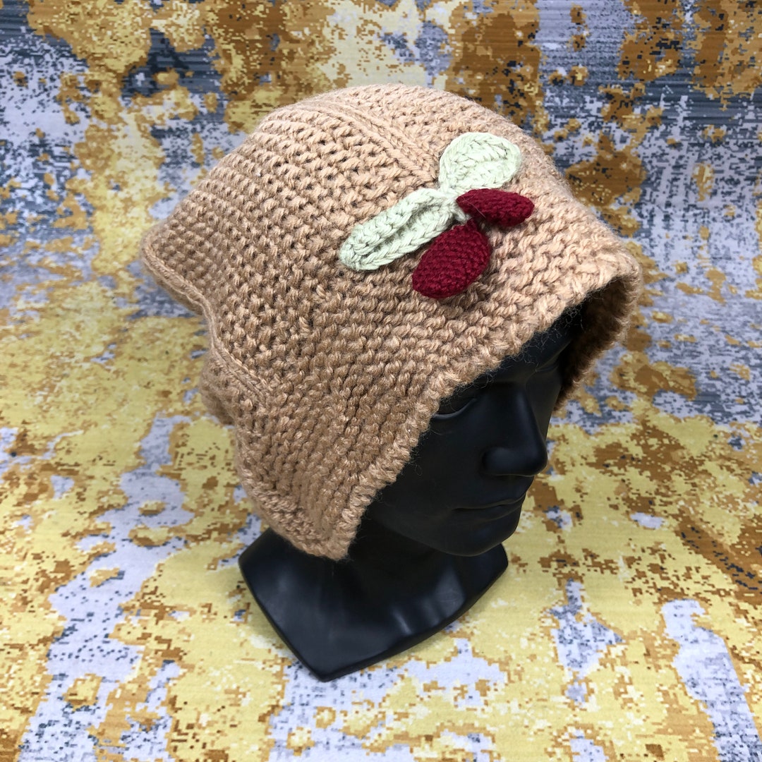 Womens Vintage Knit Retro Style Vintage Beanie Hat Warm & Stylish Ideal ...