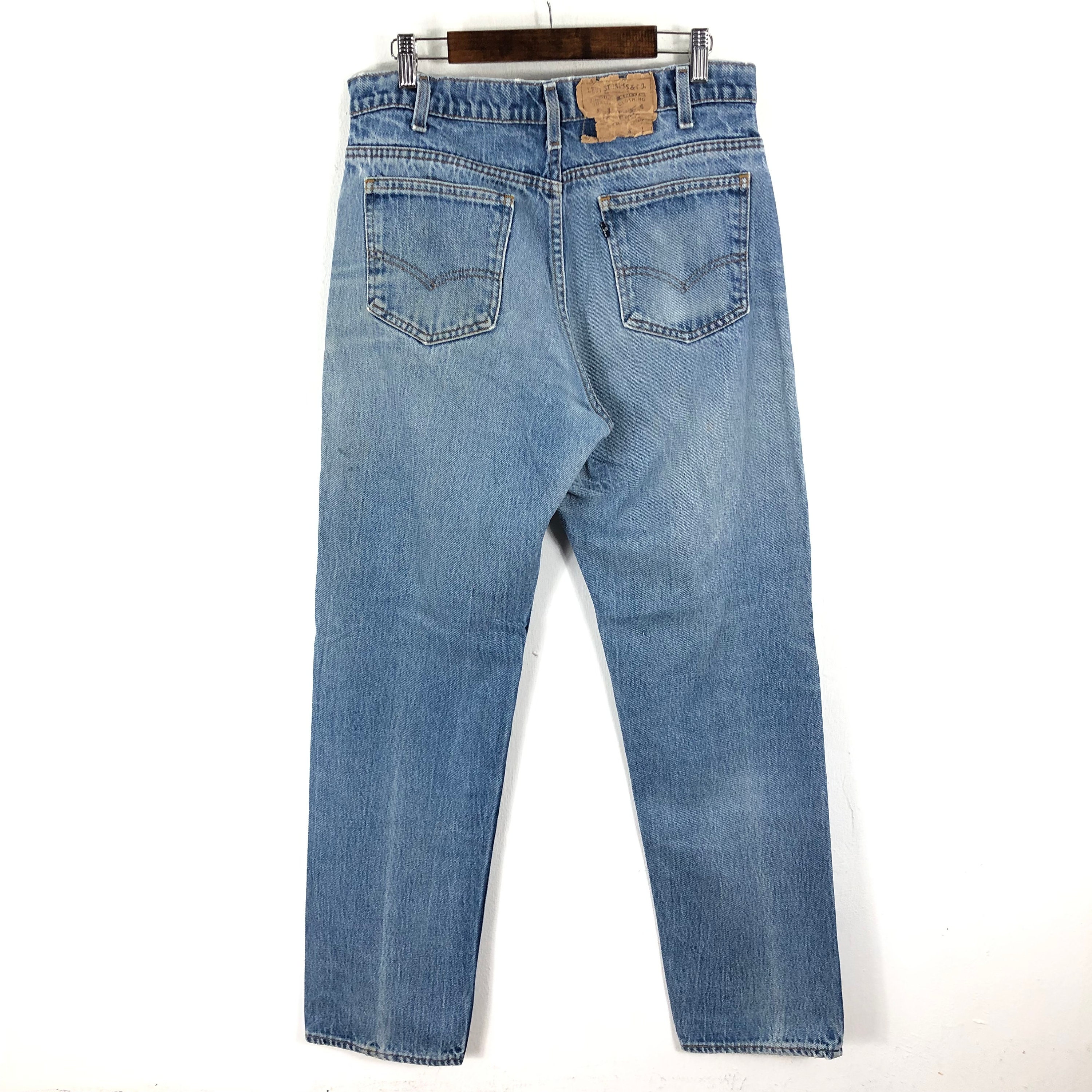 33 X 31 Vintage 90s Levis 509 Jeans Distress Faded Medium Wash - Etsy