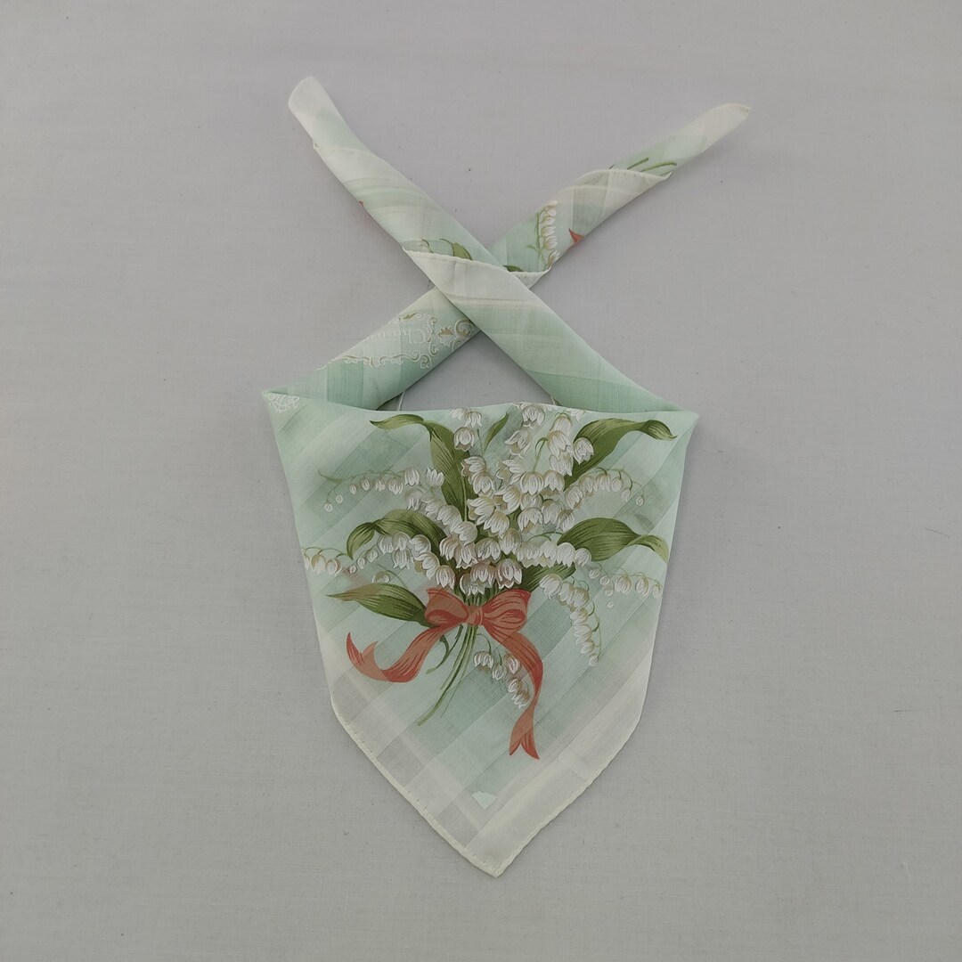90s Vintage Christian Dior Handkerchief Neckerchief Headband - Etsy