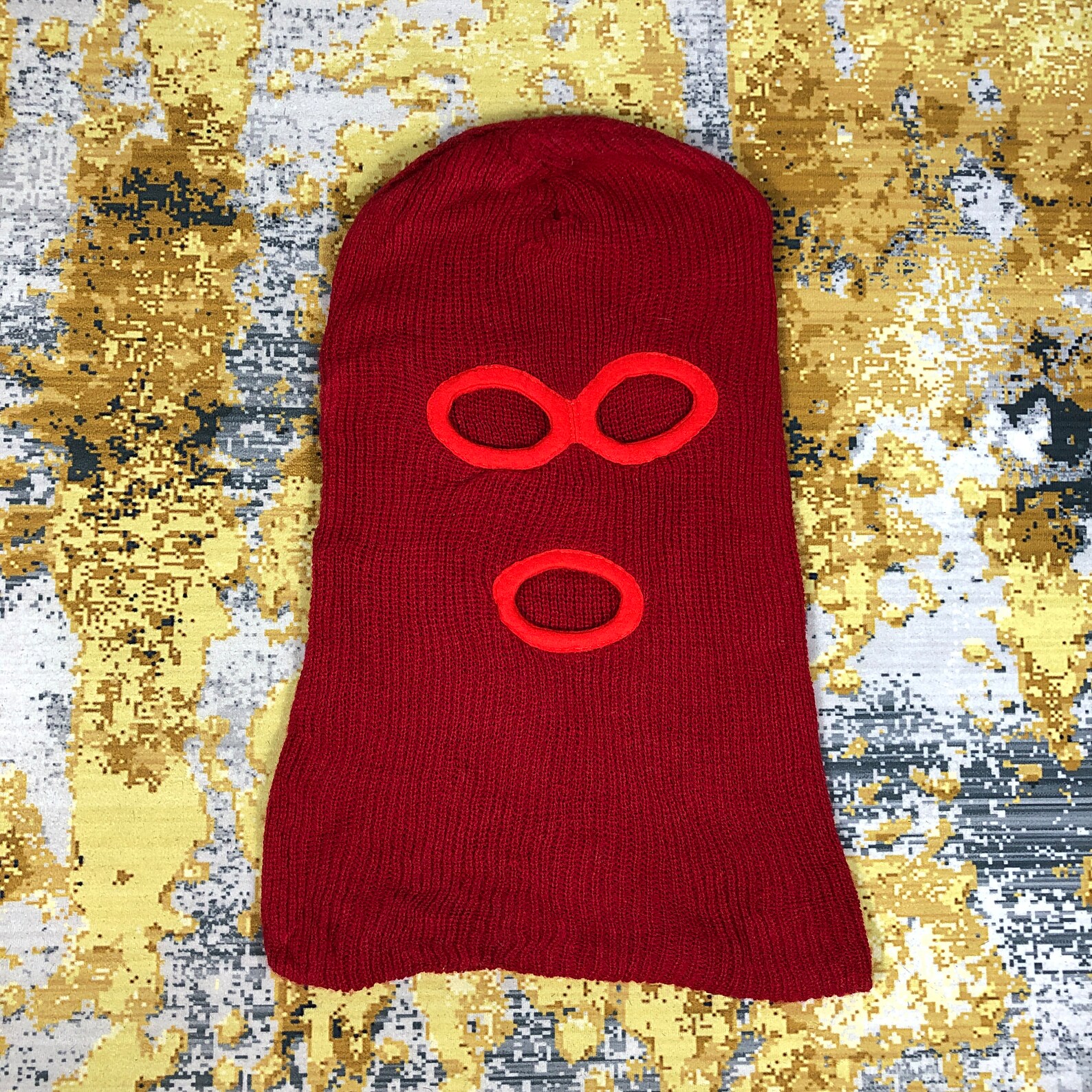 Vintage Ski Mask Hat Knitted Crochet Hats Beanie Knit Unisex - Etsy