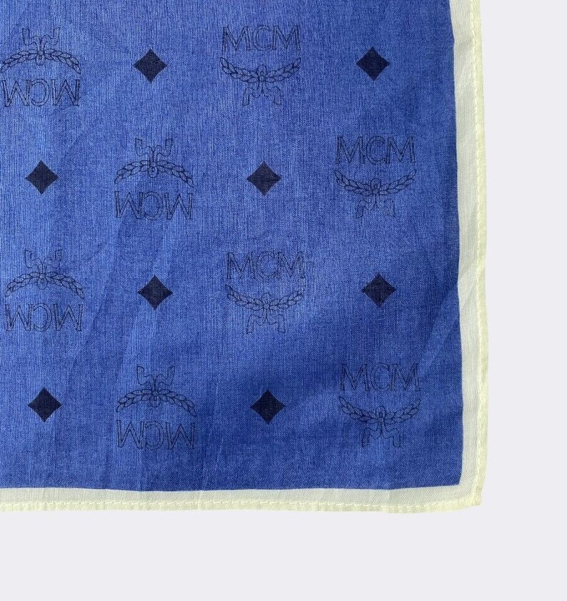 90s Authentic Vintage MCM Handkerchief Neckerchief Headband Bandana ...
