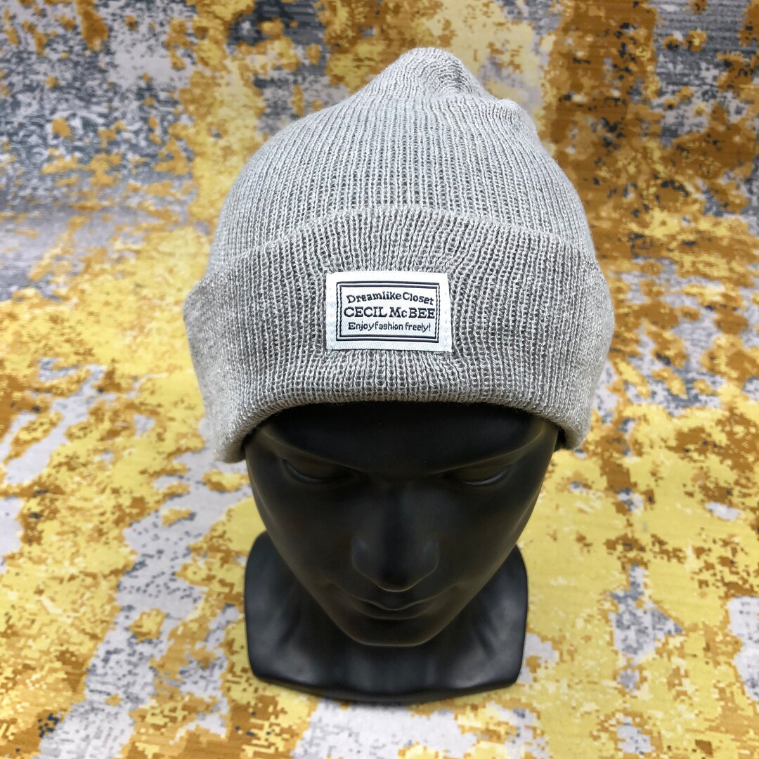 Vintage Cecil Mc Bee Retro Style Vintage Beanie Hat Warm & Stylish ...