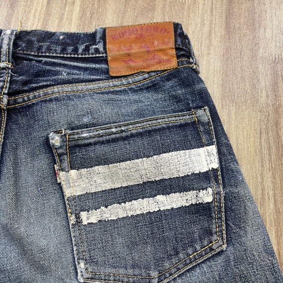 32 x 31 Vintage Momotaro Remake Jeans, Distressed Lay… - Gem