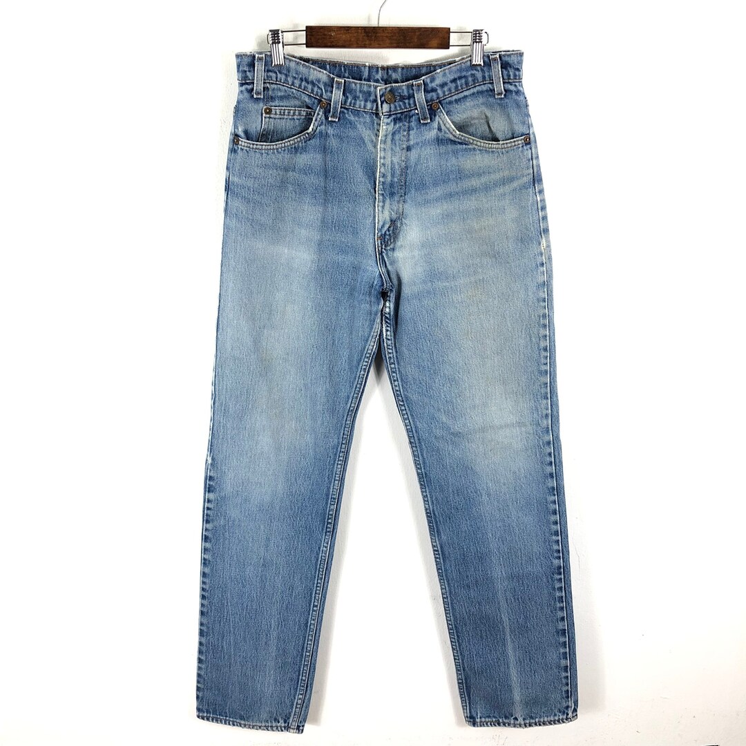 33 X 31 Vintage 90s Levis 509 Jeans Distress Faded Medium Wash - Etsy