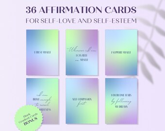 Gradient Card Deck - Etsy