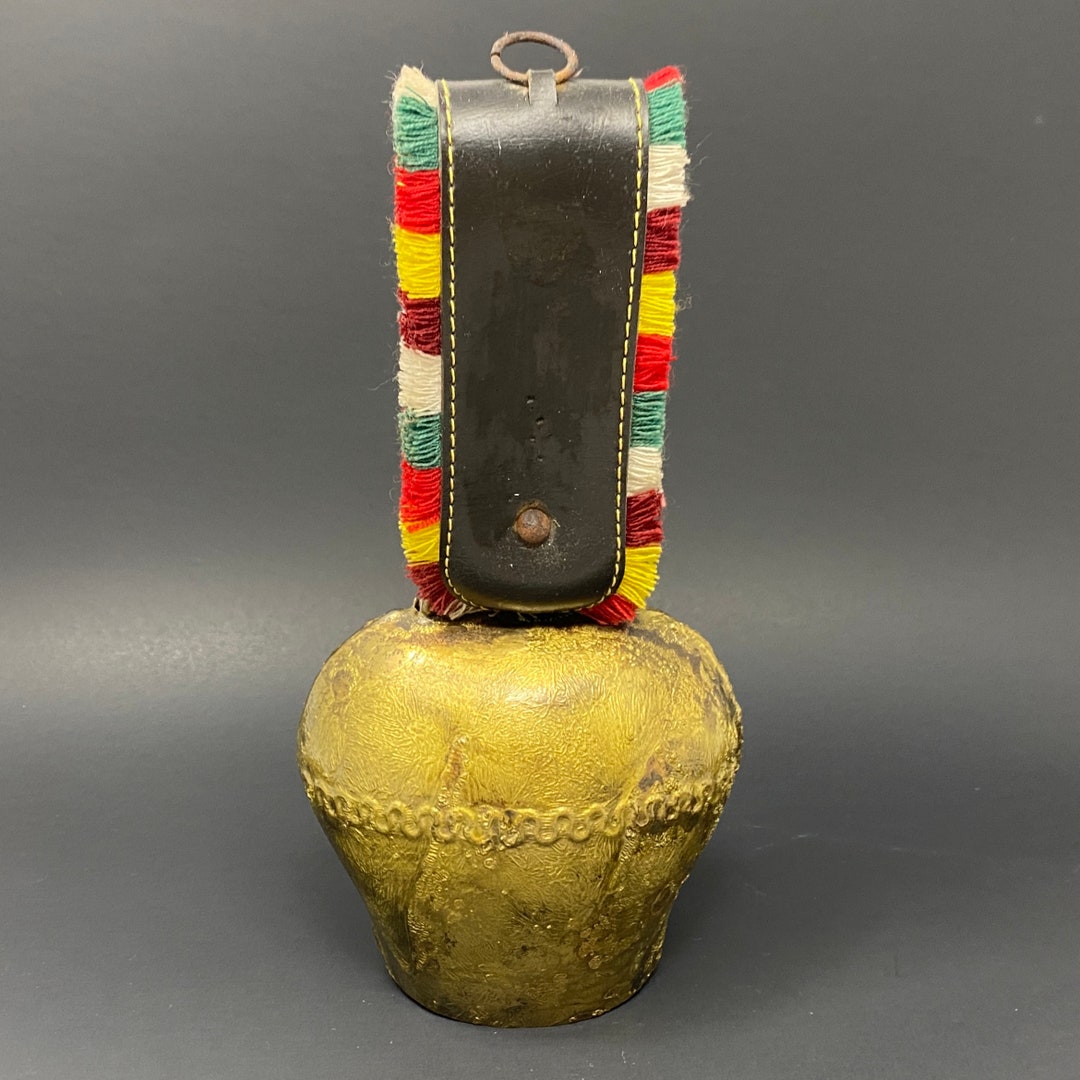 Vintage Brass Bell, Swiss Cowbell, Brass Animal Bell, Swiss Cowbell ...