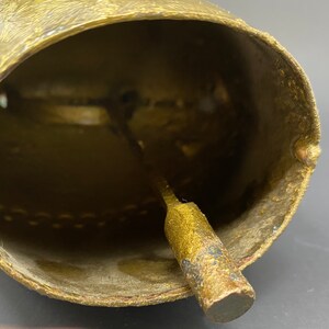 Vintage Brass Bell, Swiss Cowbell, Brass Animal Bell, Swiss Cowbell ...