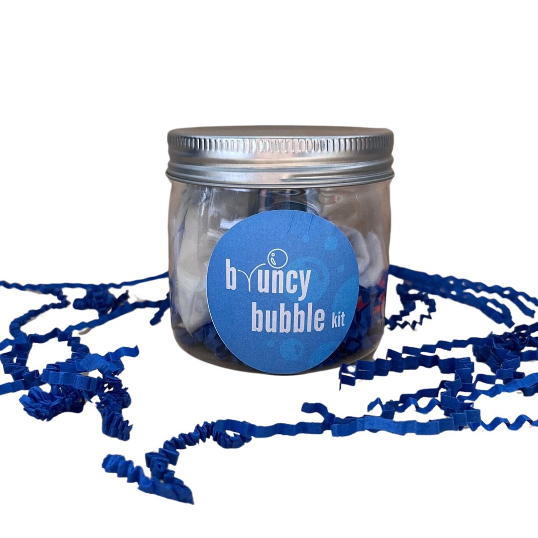 Bubble Making DIY Kit, Bouncy Bubble Kit, Create Your Own Bounceable ...