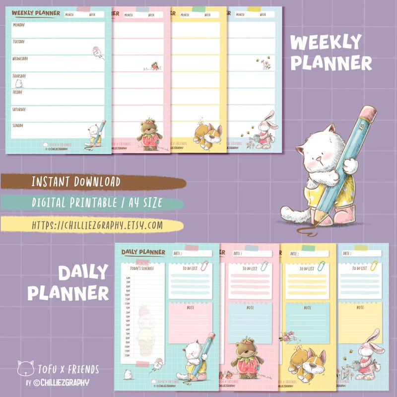 Cute Planners - Etsy