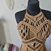 Macrame Dress Boho Hippie Festival Dress Rope Dress Handmade - Etsy