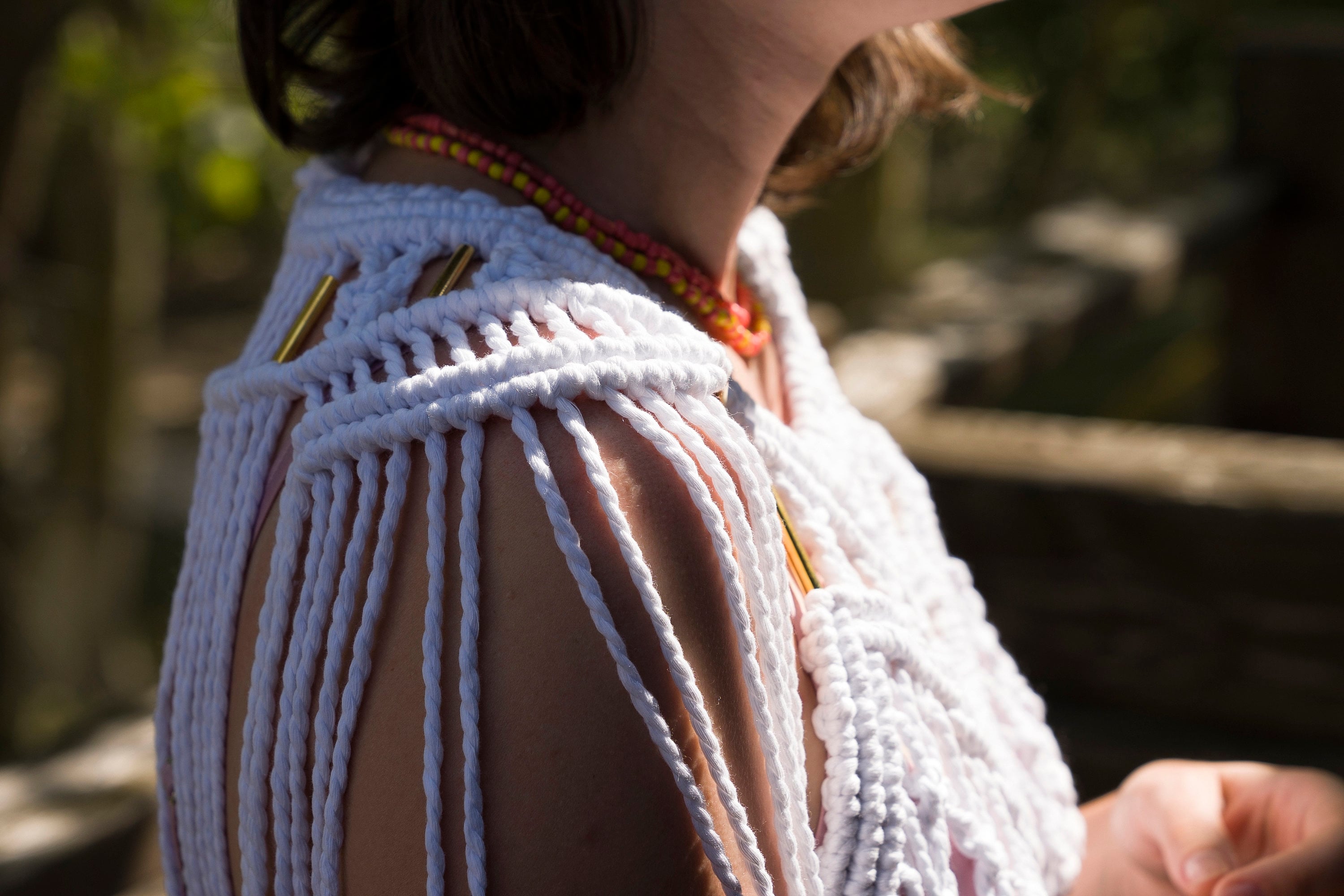 Macrame Dress Rope Dress Boho Style Festival Dress Handmade - Etsy