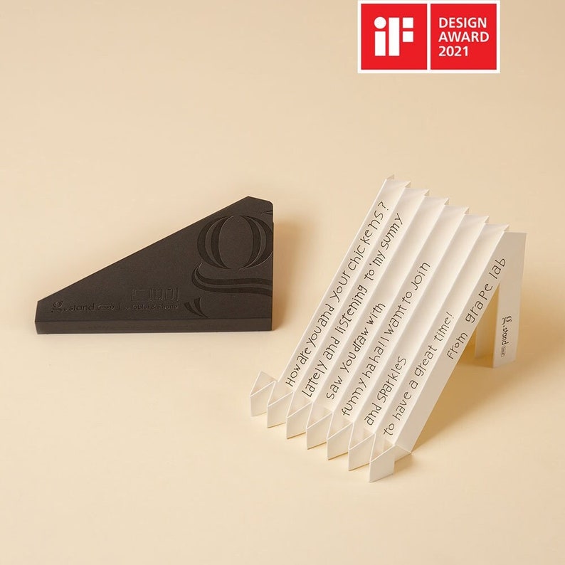 Lightweight Phone Stand With RECYCLED PAPER, Eco-friendly GIFT for ...