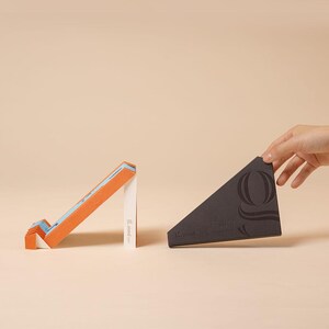 Minimalist Tablet Holder, Sustainable Smart Device Stand Made From ...