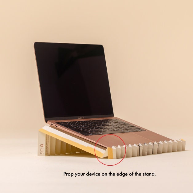 Recycled Paper Laptop Stand: Baobab Tree Art Edition, Eco-friendly Gift ...
