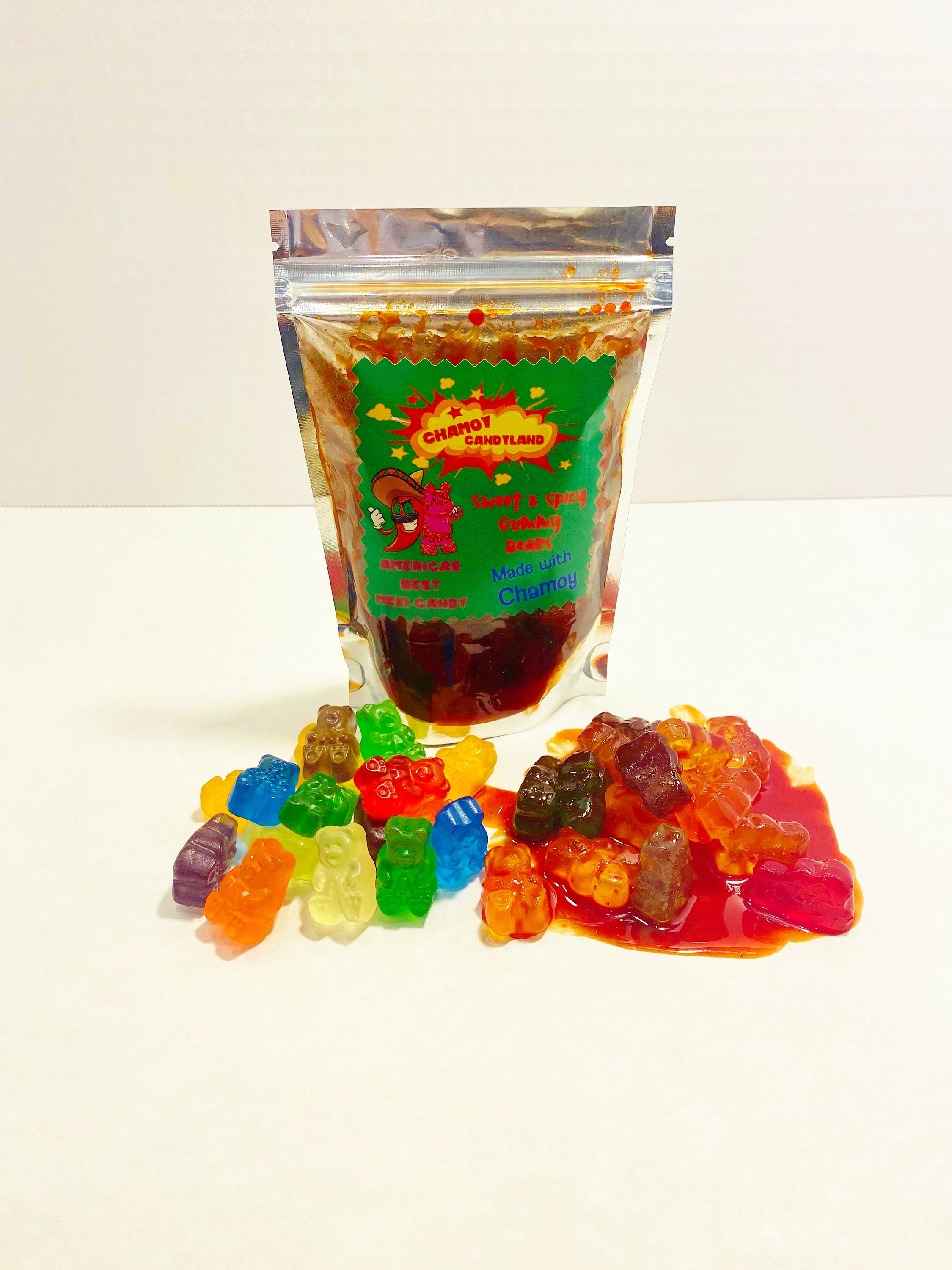Spicy Gummy Bears Chamoy Candy Mexican Candy Picosito - Etsy