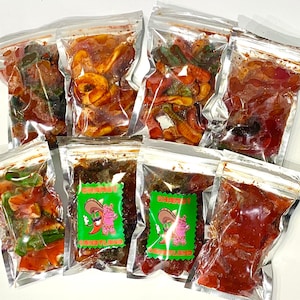 Spicy Gummy Chamoy Candy Bigger Sampler Pack Tajin Chamoy Candy Mexican ...
