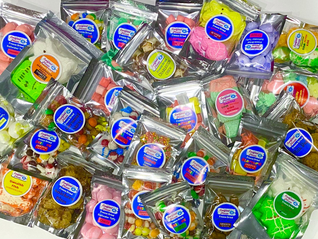 Freeze Dried Mystery Sampler Freeze Dried Party Favors Freeze Dried ...